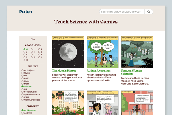 Science with Pixton